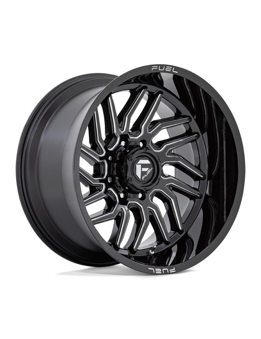 Felga aluminiowa D807 HURRICANE Gloss Black Milled FUEL